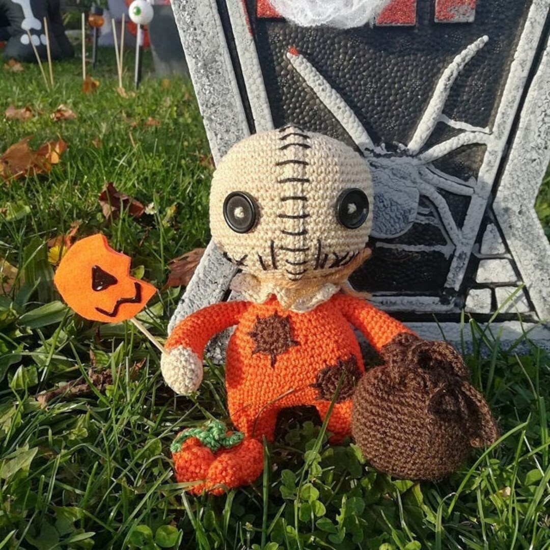 Voodoo Crochet Doll - Sam Halloween Character, Trick-or-treat, Voodoo ...
