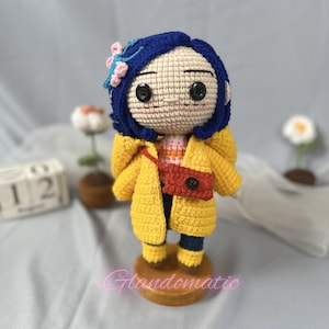 Crochet Wyborn Lovat Doll Wybie Inspired Amigurumi Wyborn Plushie Film ...