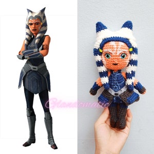 Custom Clone Wars Crochet Doll - Anakin, Obi Wan, Ahsoka, Captain Rex ...