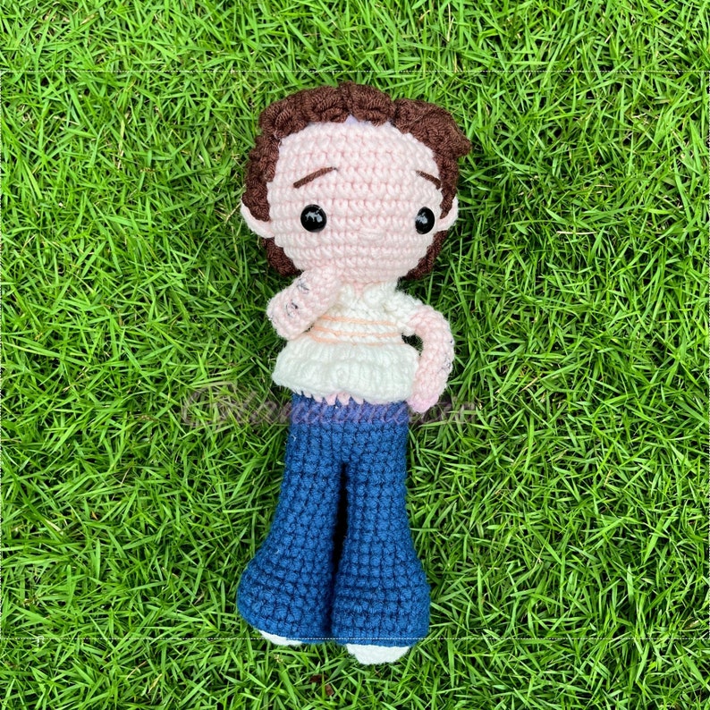 Singer Crochet Doll - Famous Actor Plush Doll - Celeb Stuffed Toy ...