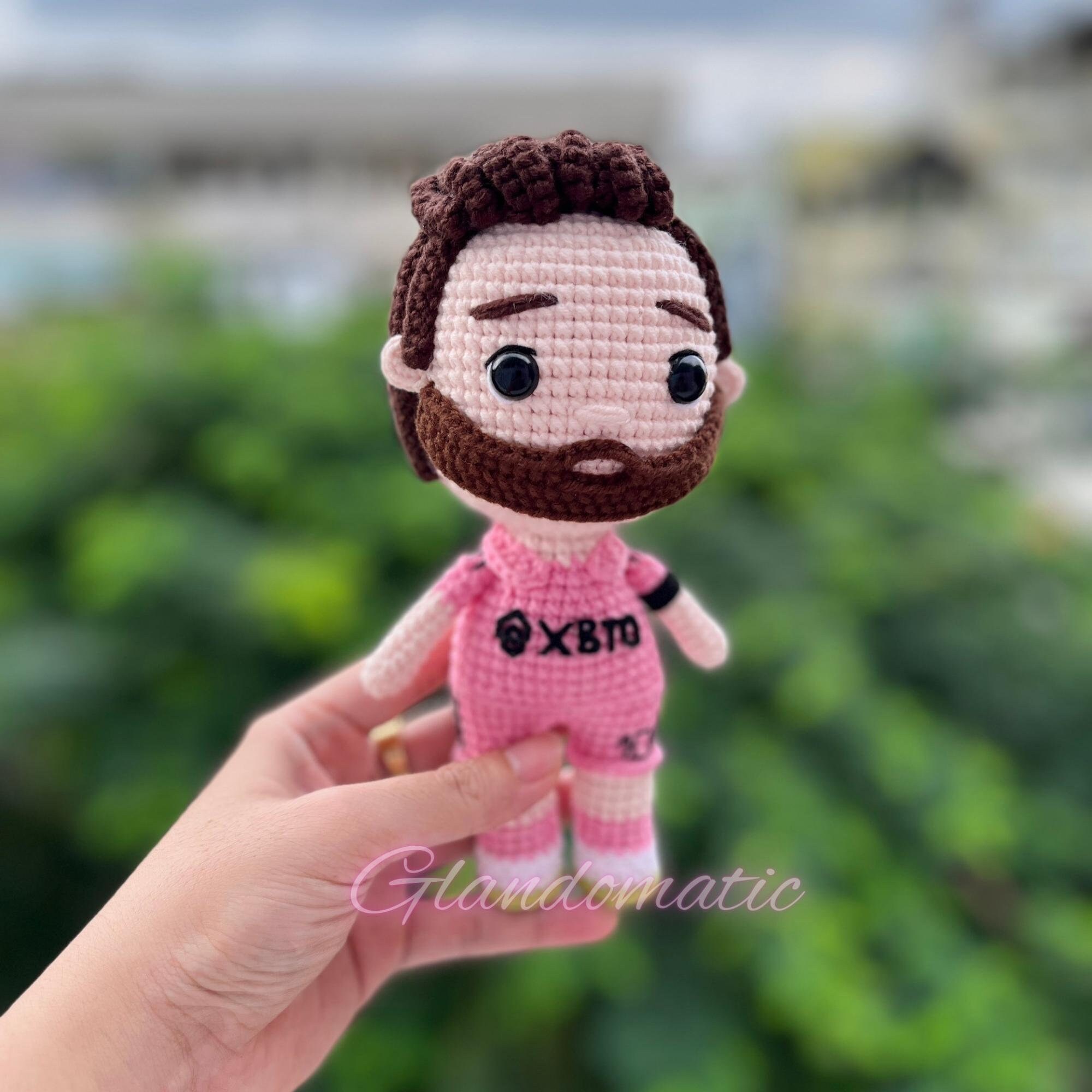 Lionel Messi Crochet Doll - Funko Messi Plush Toy - World Champion ...