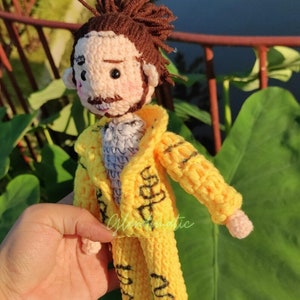Rapper Crocheted Doll - Rapper Amigurumi Doll - American Rapper Plush ...