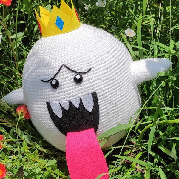 Luigis Mansion King Boo Plush - Etsy