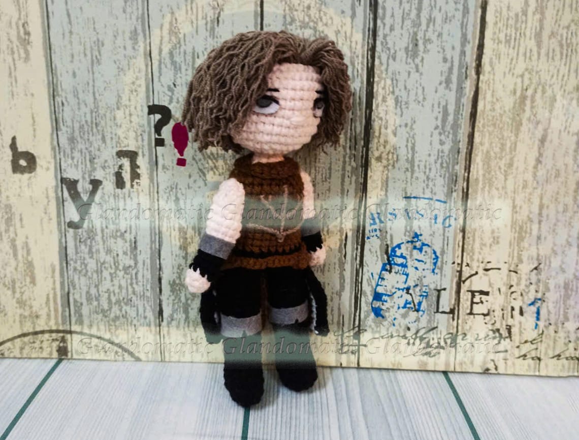 Custom Fear and Hunger Character Crochet Doll - Custom Game Plushie ...