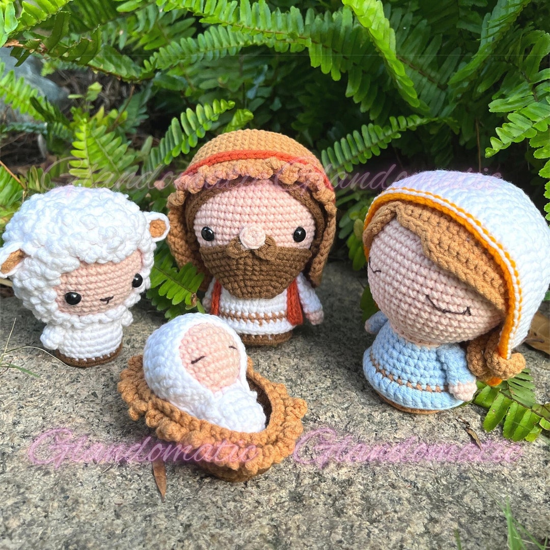 Nativity Crochet Set - Christmas Nativity Amigurumi - Christian Home ...
