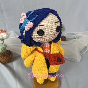 Crochet Wyborn Lovat Doll Wybie Inspired Amigurumi Wyborn Plushie Film ...