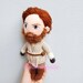 Custom Clone Wars Crochet Doll Anakin, Obi Wan, Ahsoka, Captain Rex ...