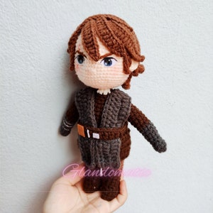 Custom Clone Wars Crochet Doll - Anakin, Obi Wan, Ahsoka, Captain Rex ...