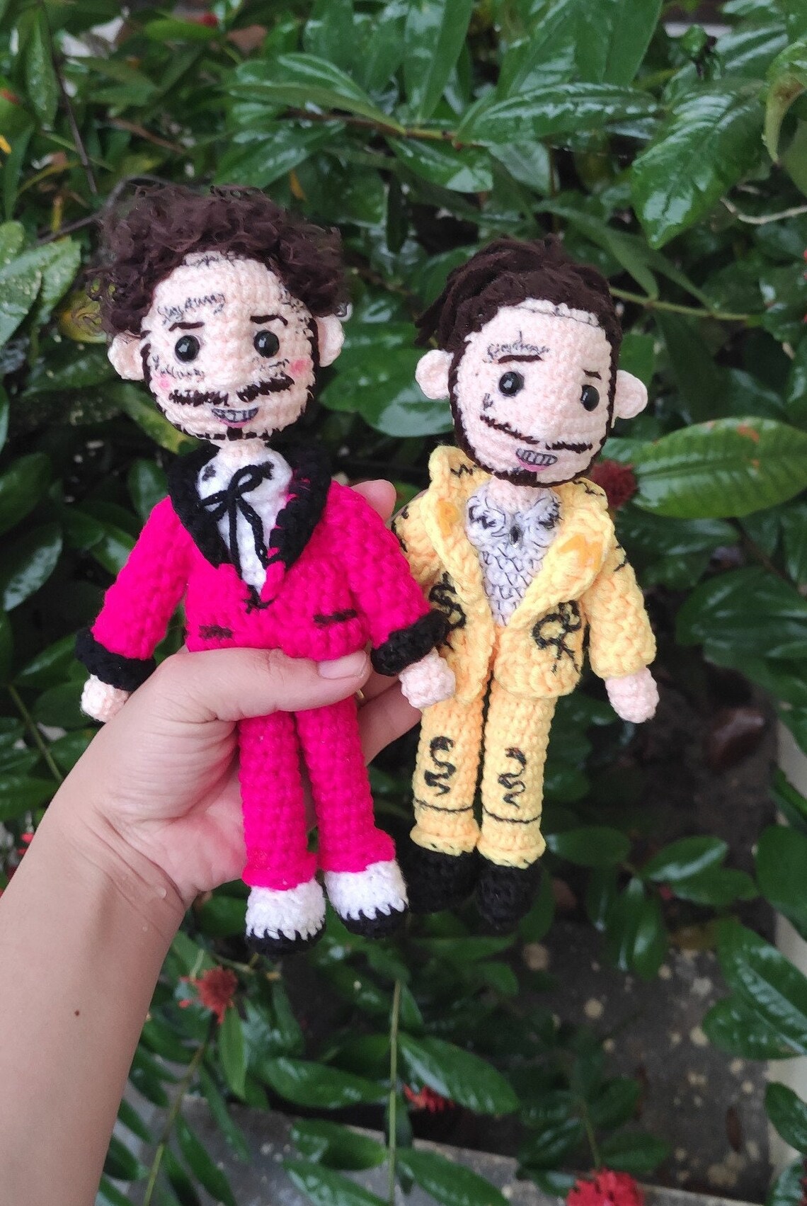 Custom Rapper Plush Doll - Influencer Singer Amigurumi - American ...