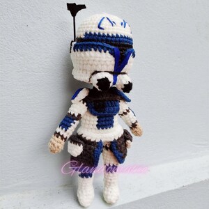 Custom Clone Wars Crochet Doll - Anakin, Obi Wan, Ahsoka, Captain Rex ...