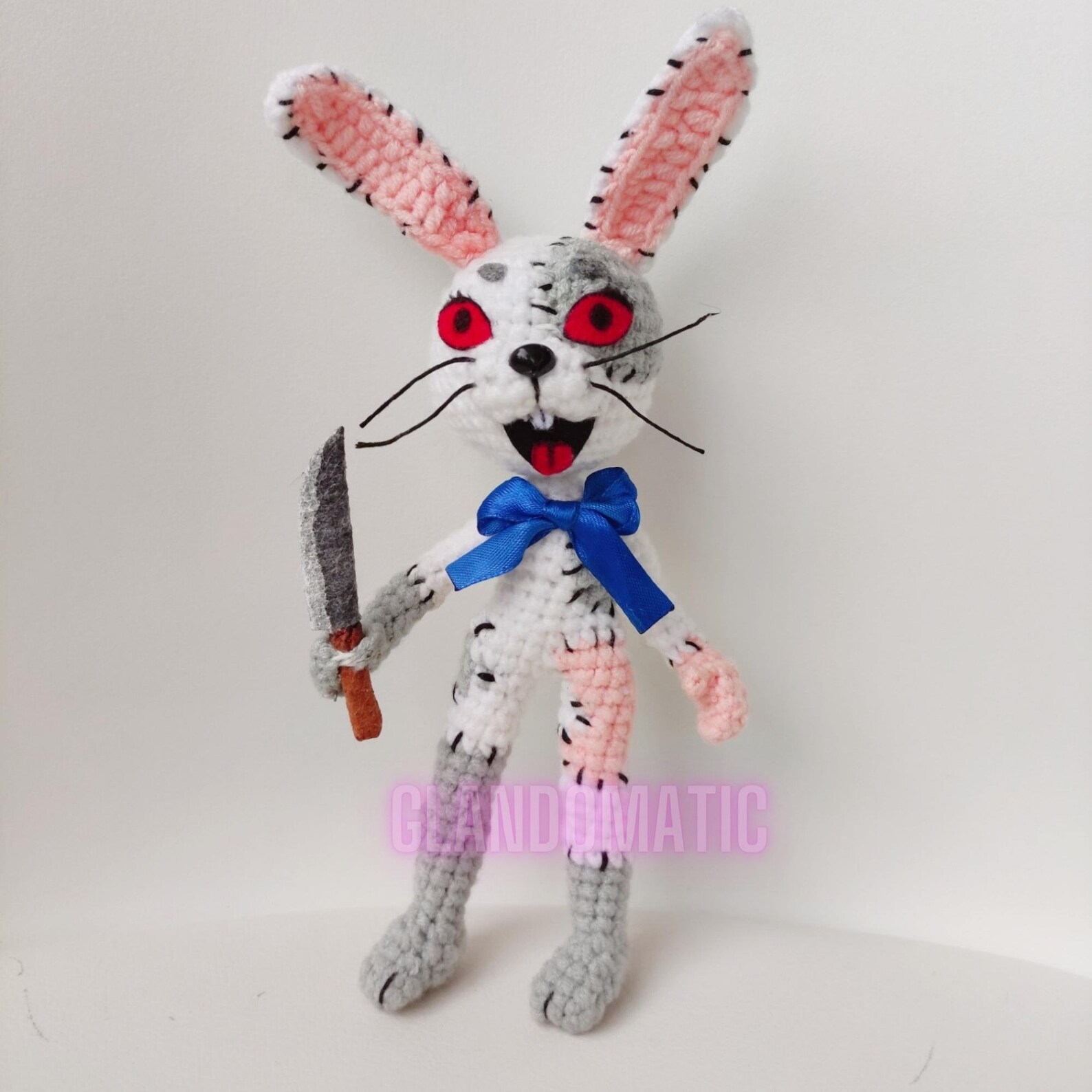Custom Vanny Crochet Doll, Five Nights at Freddy's Security Breach Plush - Sun, Moon Plushie ...