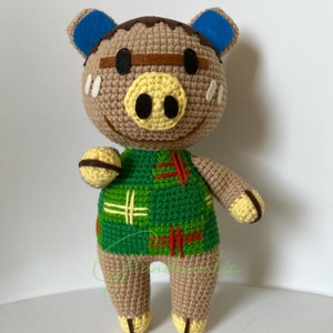 Custom Spork the Villager, Animal Crossing Crochet Doll - Custom Animal ...