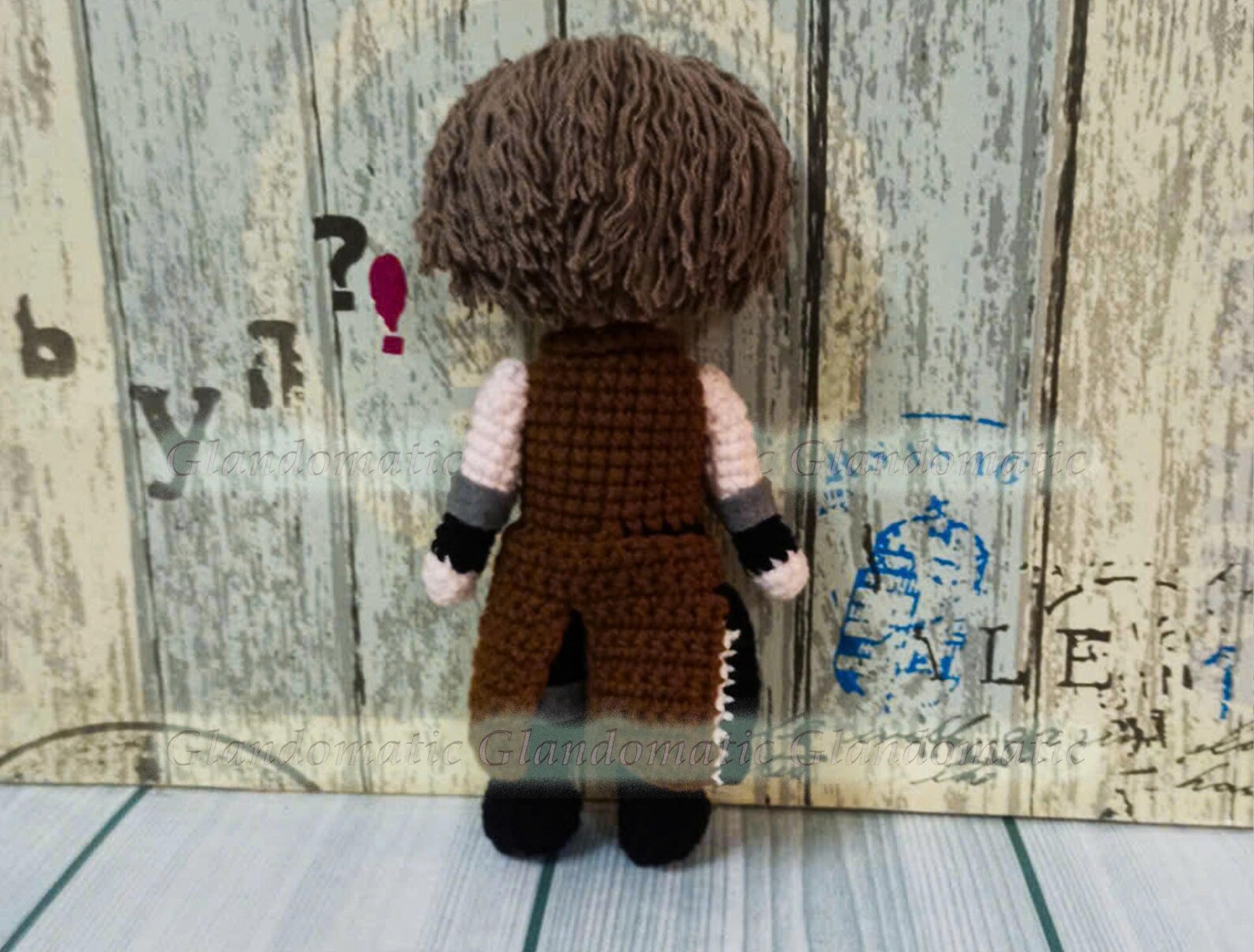Custom Fear and Hunger Character Crochet Doll - Custom Game Plushie ...