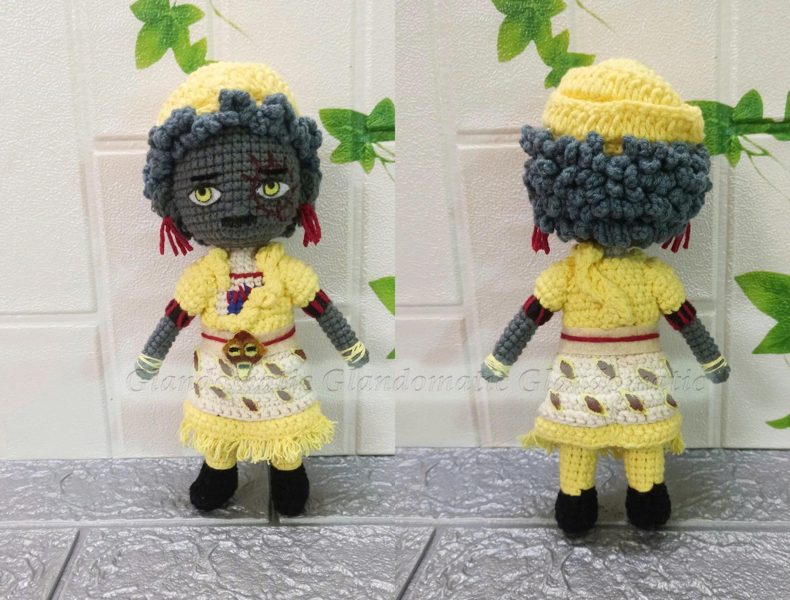Custom Fear and Hunger Character Crochet Doll - Custom Game Plushie ...