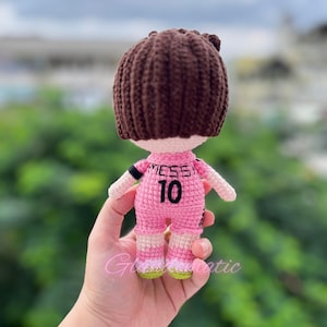 Lionel Messi Crochet Doll - Funko Messi Plush Toy - World Champion ...