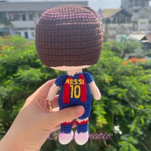 Crochet Lionel Messi Doll - Funko Messi Plush Toy - World Champion ...