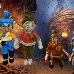 May and Cody, It Takes Two Inspired Crochet Dolls - It Takes Two Plush ...