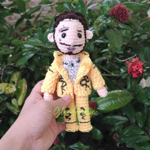 Rapper Crocheted Doll - Rapper Amigurumi Doll - American Rapper Plush ...