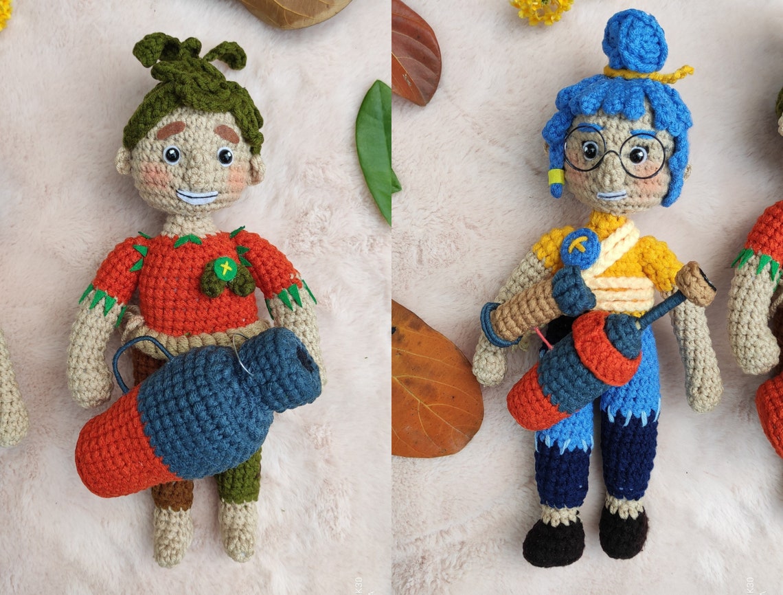 It Takes Two Plush Dolls It Takes Two Inspired Crochet Toys | Etsy