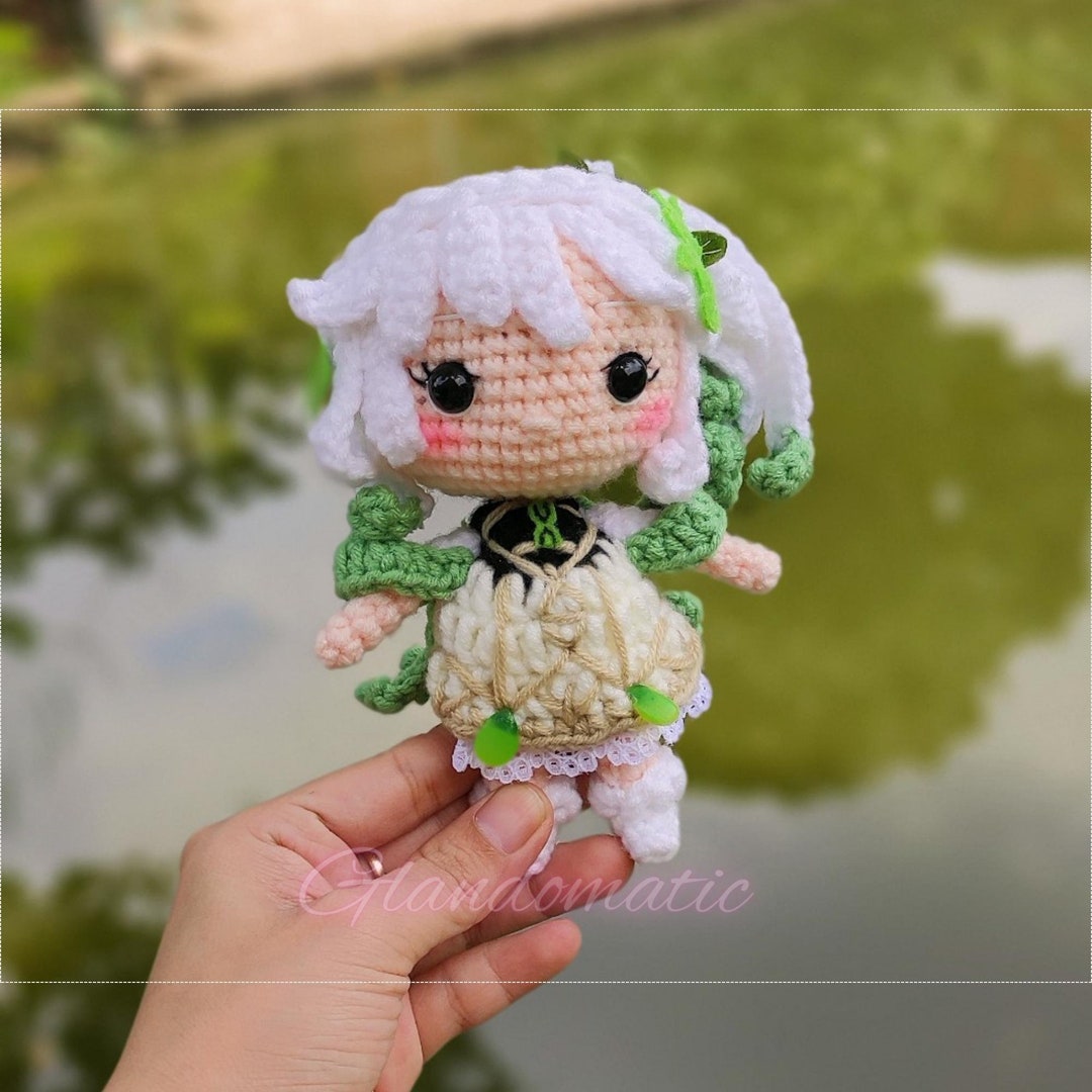 Crochet Nahida Kusanali Doll - Genshin Impact Dendro Archon Plush Toy ...