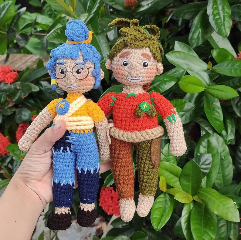 Crochet It Takes Two Inspired Plush Doll May and Cody Plush - Etsy