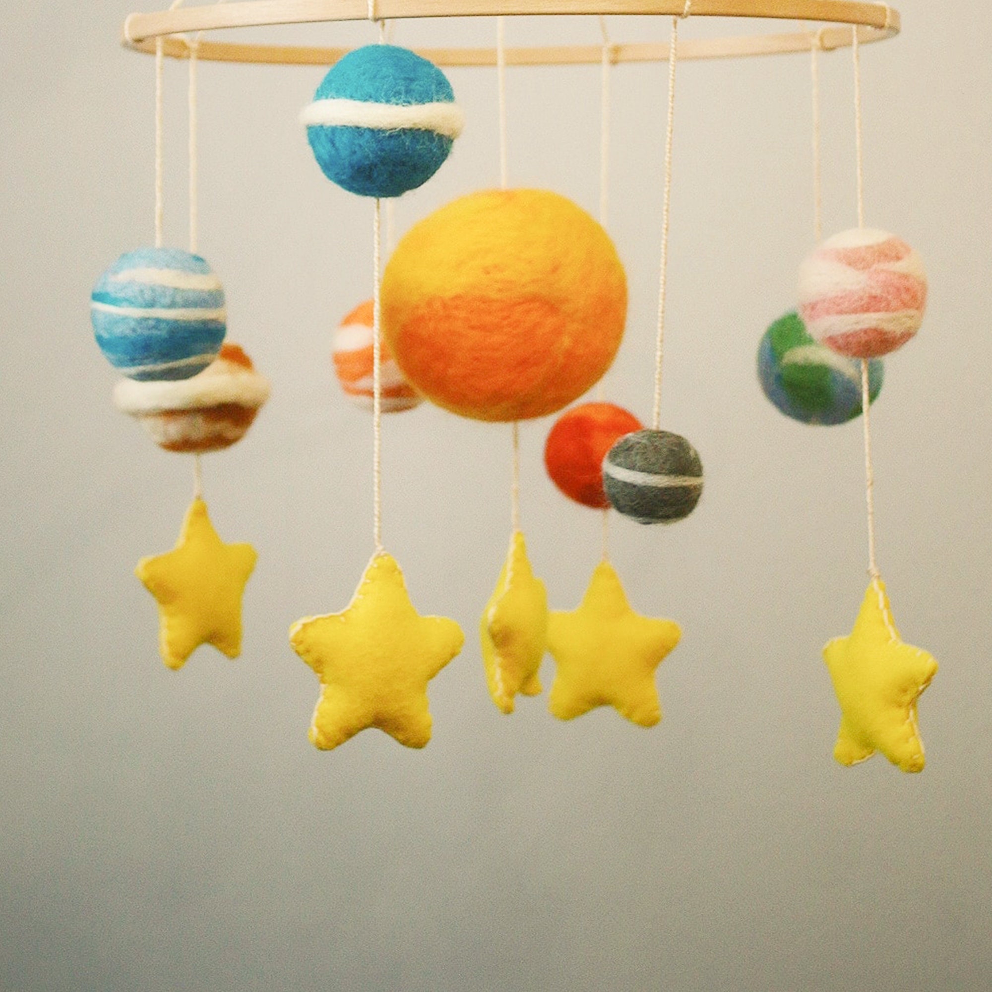 Solar System Baby Mobile Planets Mobile for Space Themed - Etsy