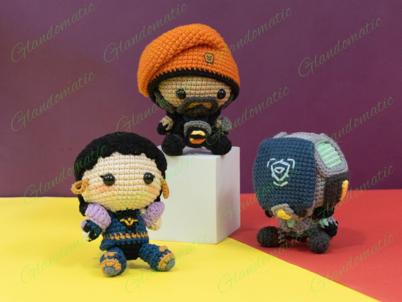 Custom Valorant Agent Crochet Doll - Custom Valorant Character Plush ...