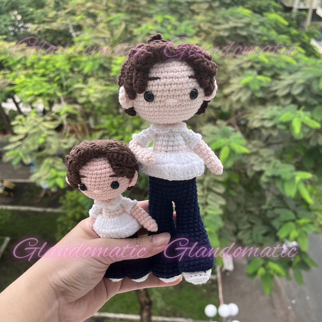 Singer Crochet Doll - Famous Actor Plush Doll - Celeb Stuffed Toy ...