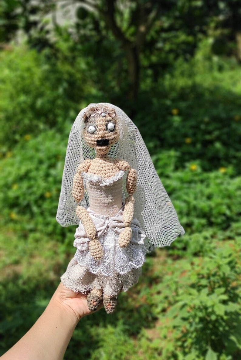 Corpse Bride Plush Toy Corpse Bride Amigurumi / Crochet - Etsy