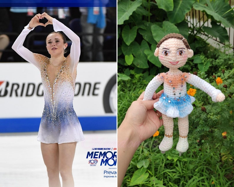 Custom Famous People Crochet Doll | Etsy