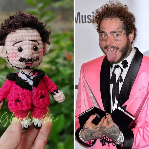 Crochet Post Malone - Etsy