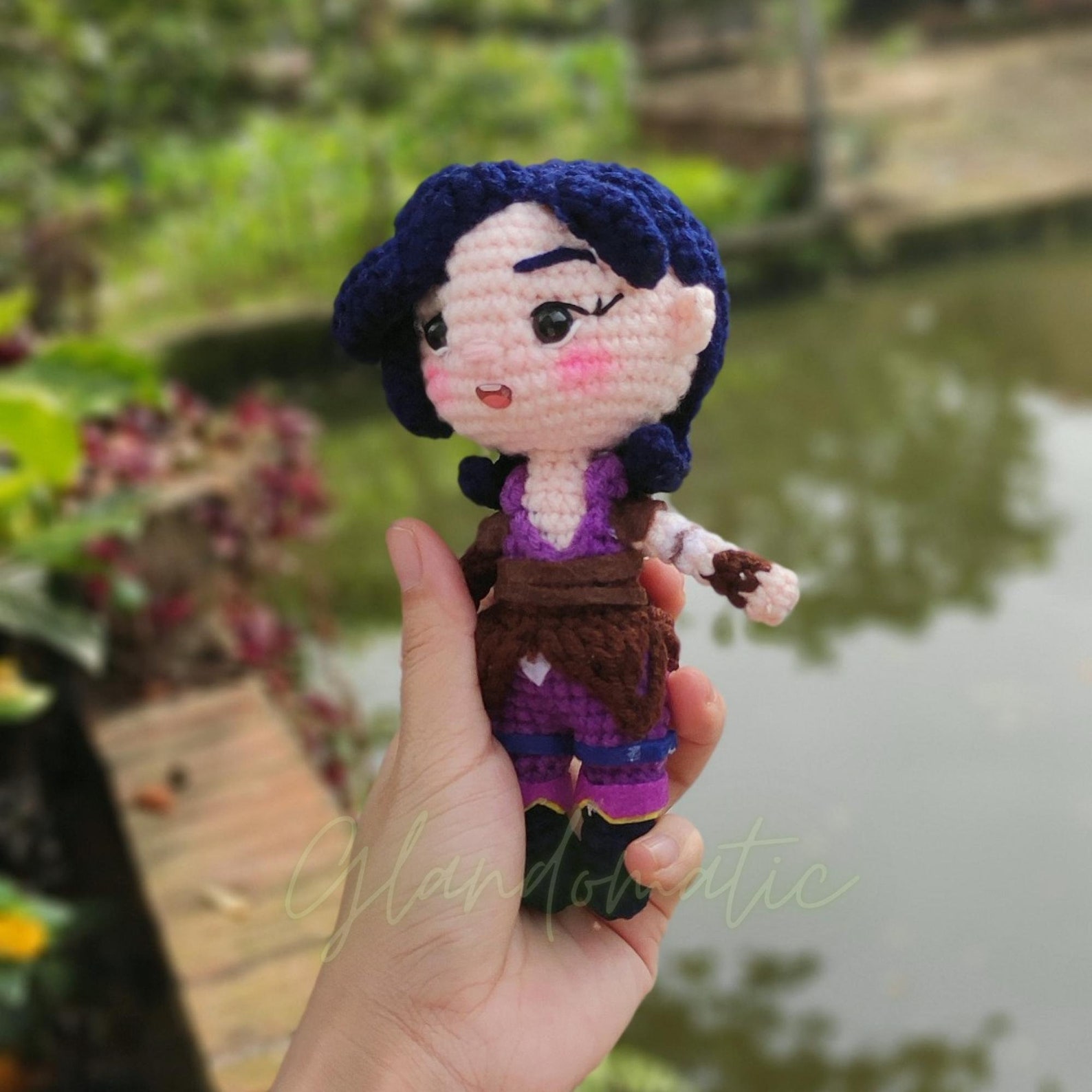 Custom Arcane Crochet Doll Vi Jinx Caitlyn Jayce Viktor | Etsy