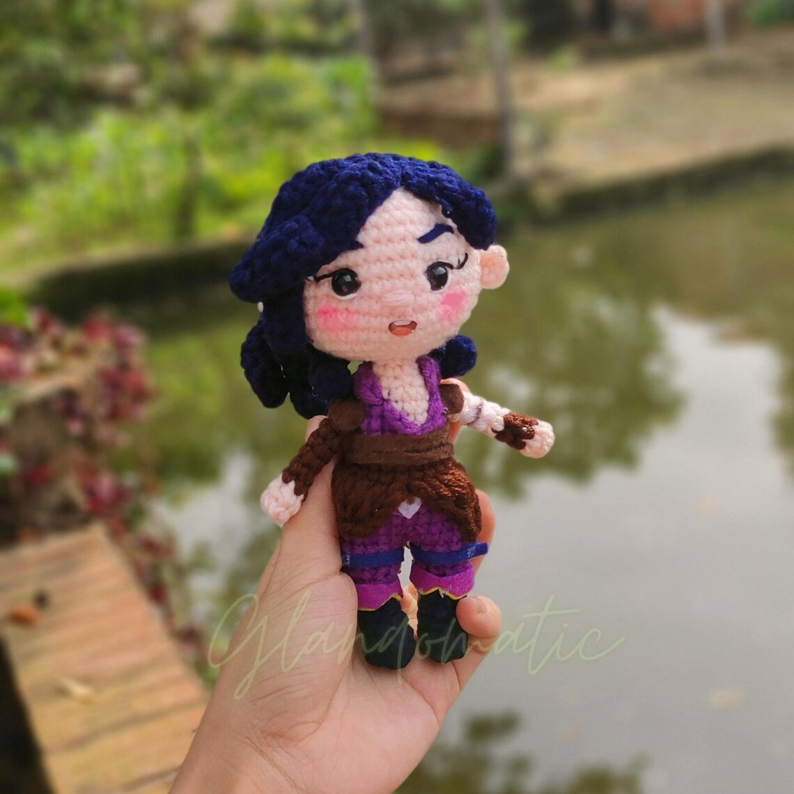 Custom Arcane Crochet Doll Vi Jinx Caitlyn Jayce Viktor | Etsy