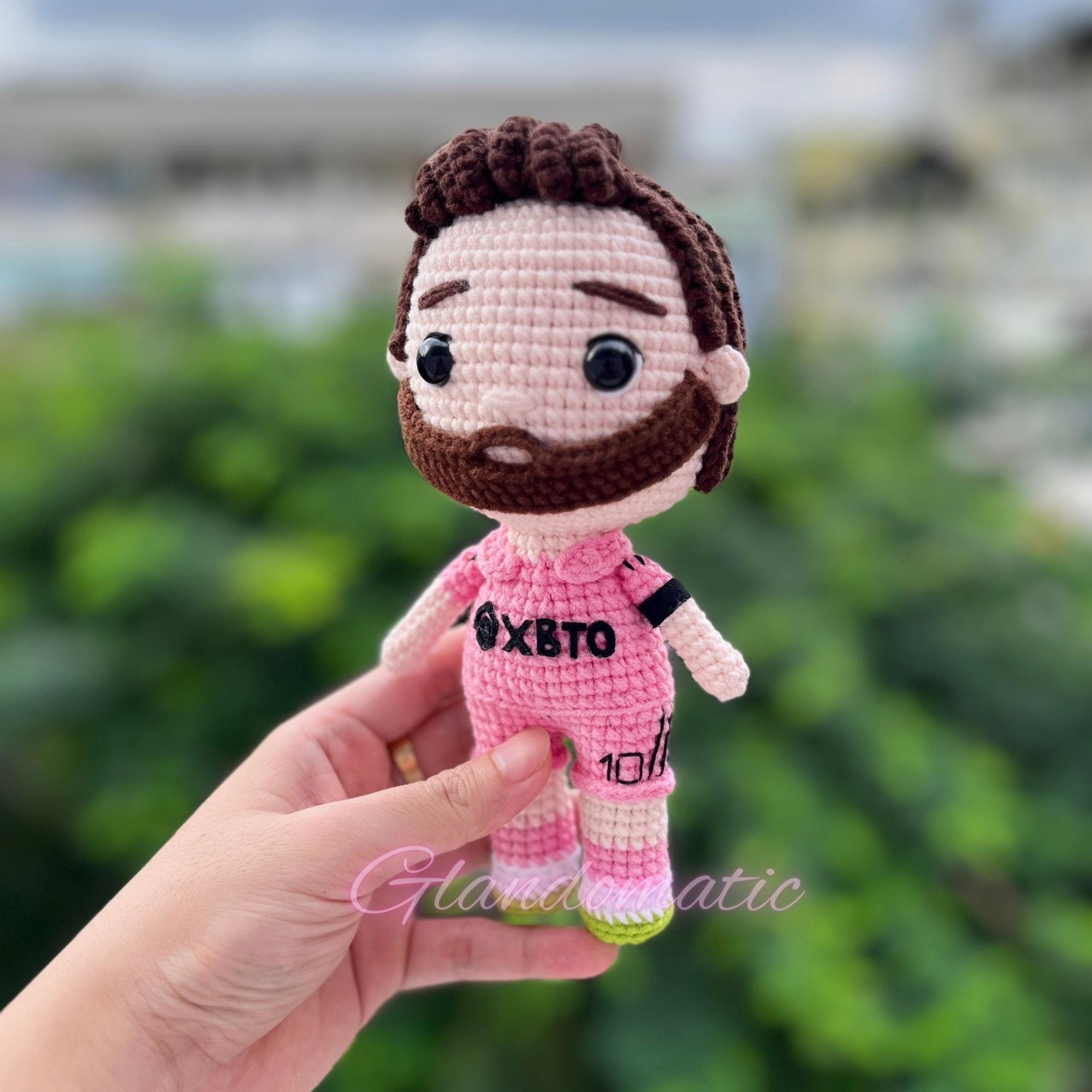 Lionel Messi Crochet Doll - Funko Messi Plush Toy - World Champion ...