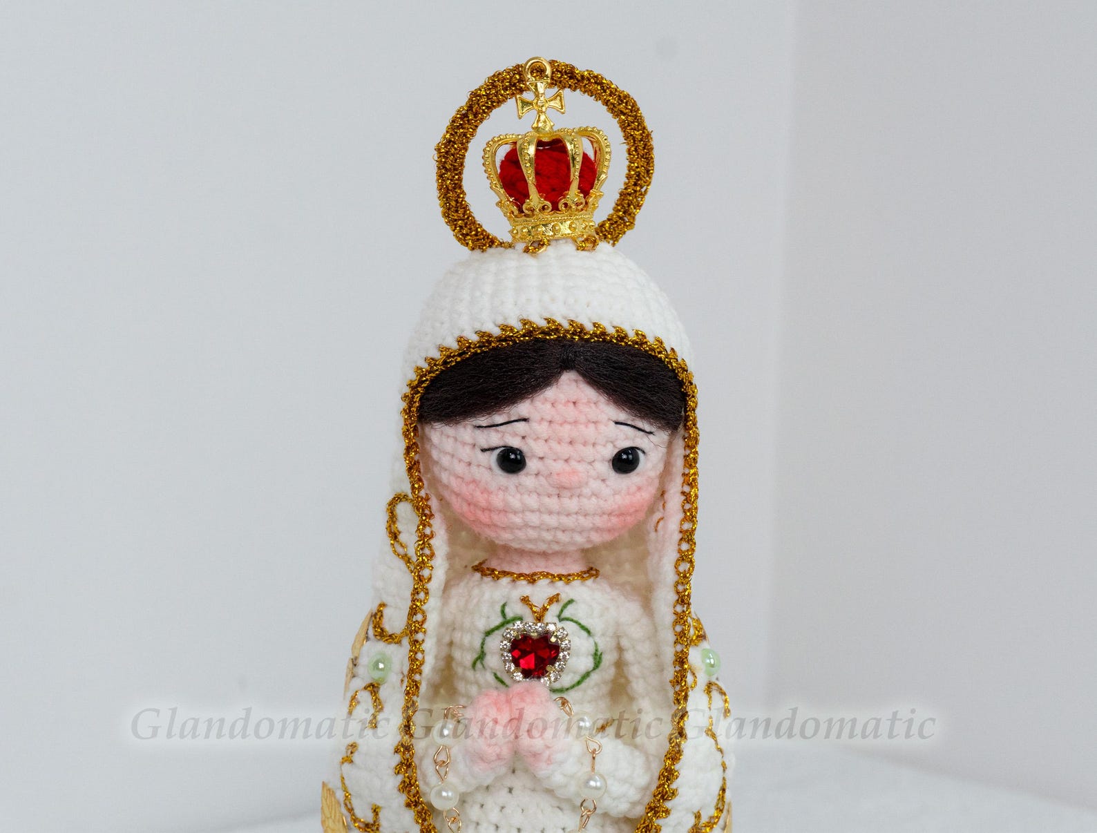 Our Lady of Fatima Crochet Statues- Handmade Fatima Crochet Doll ...