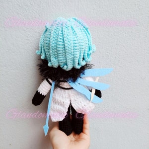 Il Dottore Genshin Impact Crochet Doll - Game Character Plush Toy ...