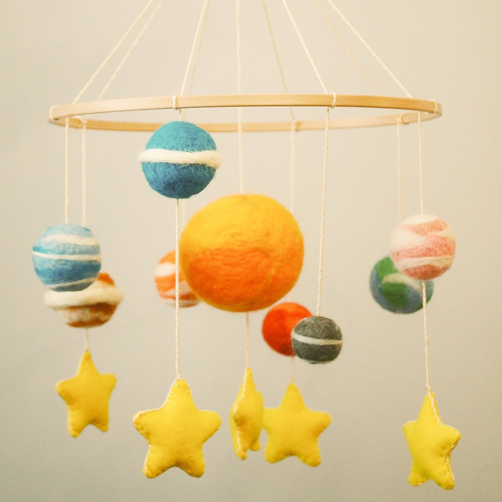Solar System Baby Mobile Planets Mobile for Space Themed - Etsy