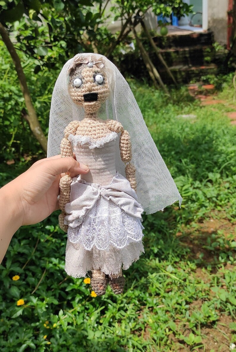 Corpse Bride Plush Toy Corpse Bride Amigurumi / Crochet - Etsy