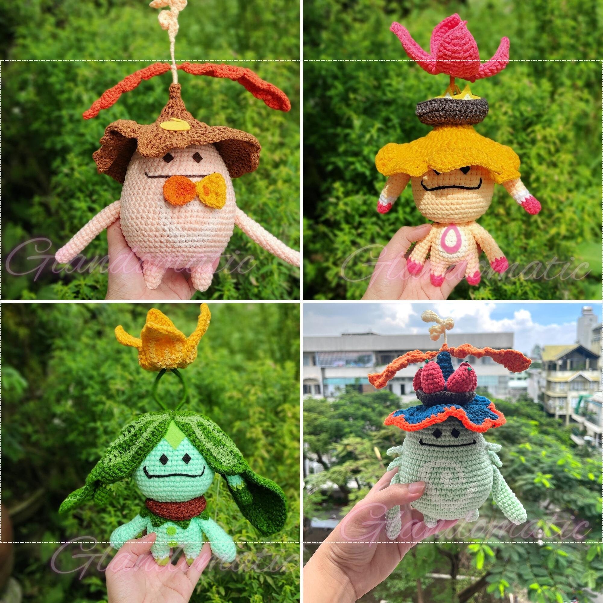 Custom Aranara Crochet Doll - Genshin Impact NPC Plush Toy - Plantlike ...