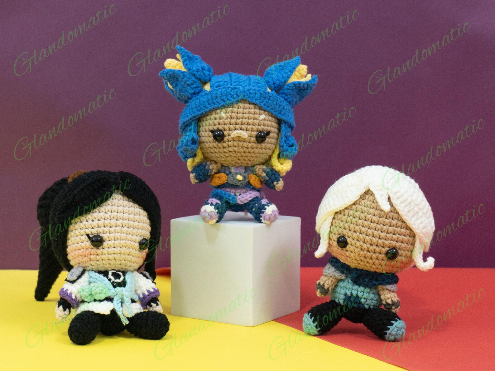 Custom Valorant Agent Crochet Doll - Custom Valorant Character Plush ...