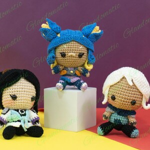 Custom Valorant Agent Crochet Doll - Custom Valorant Character Plush ...