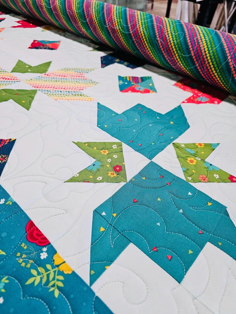 Tulip Two-step Quilt Pattern (PRINT Version Mailed to You) - Etsy
