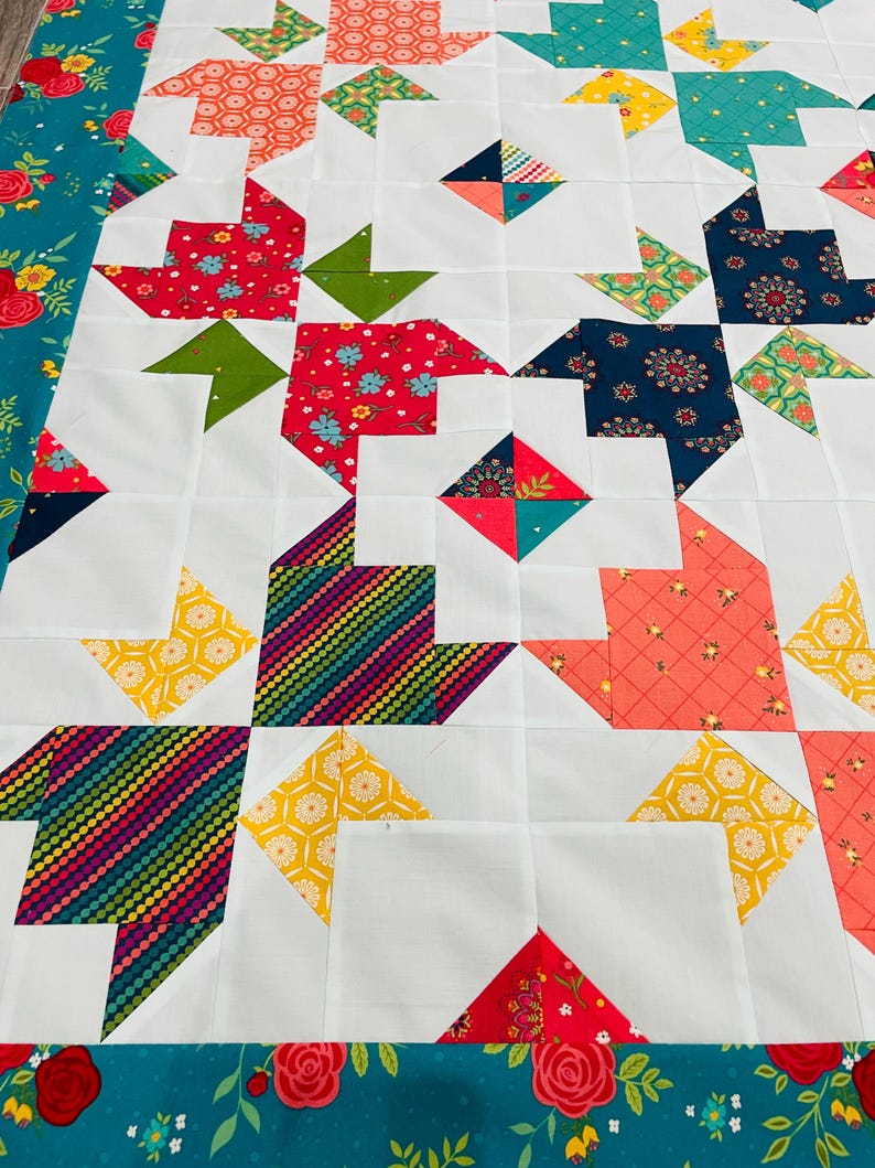 Tulip Two-step Quilt Pattern (PRINT Version Mailed to You) - Etsy