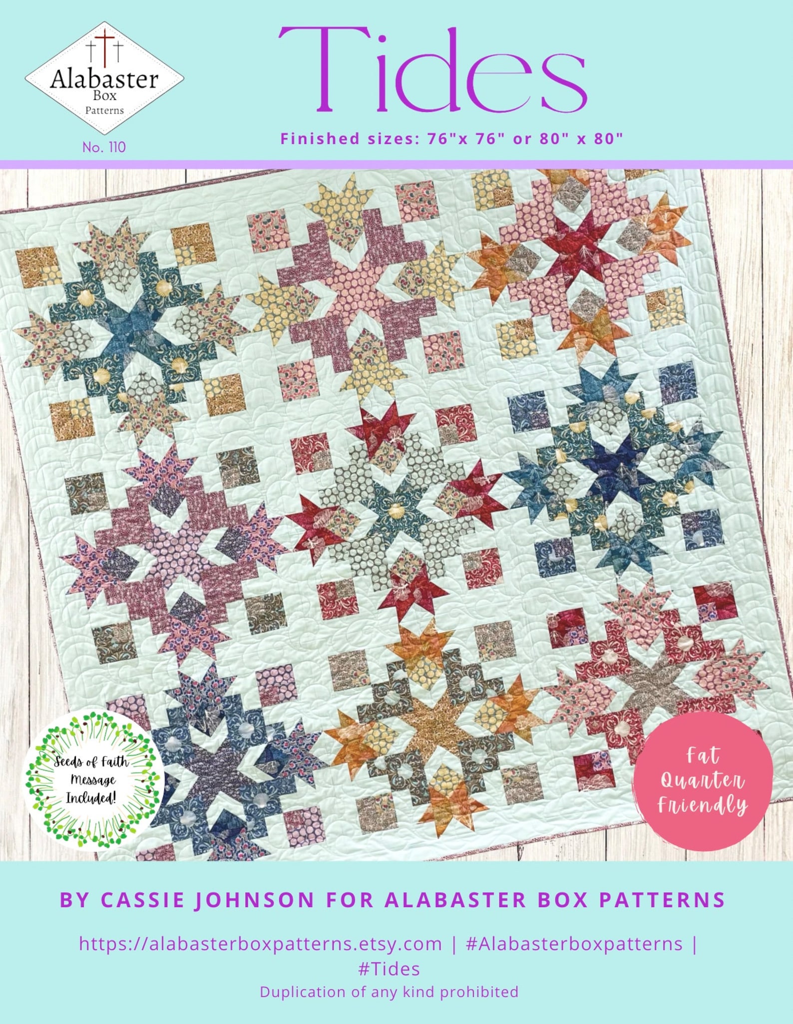 Tides PDF Quilt Pattern - Etsy