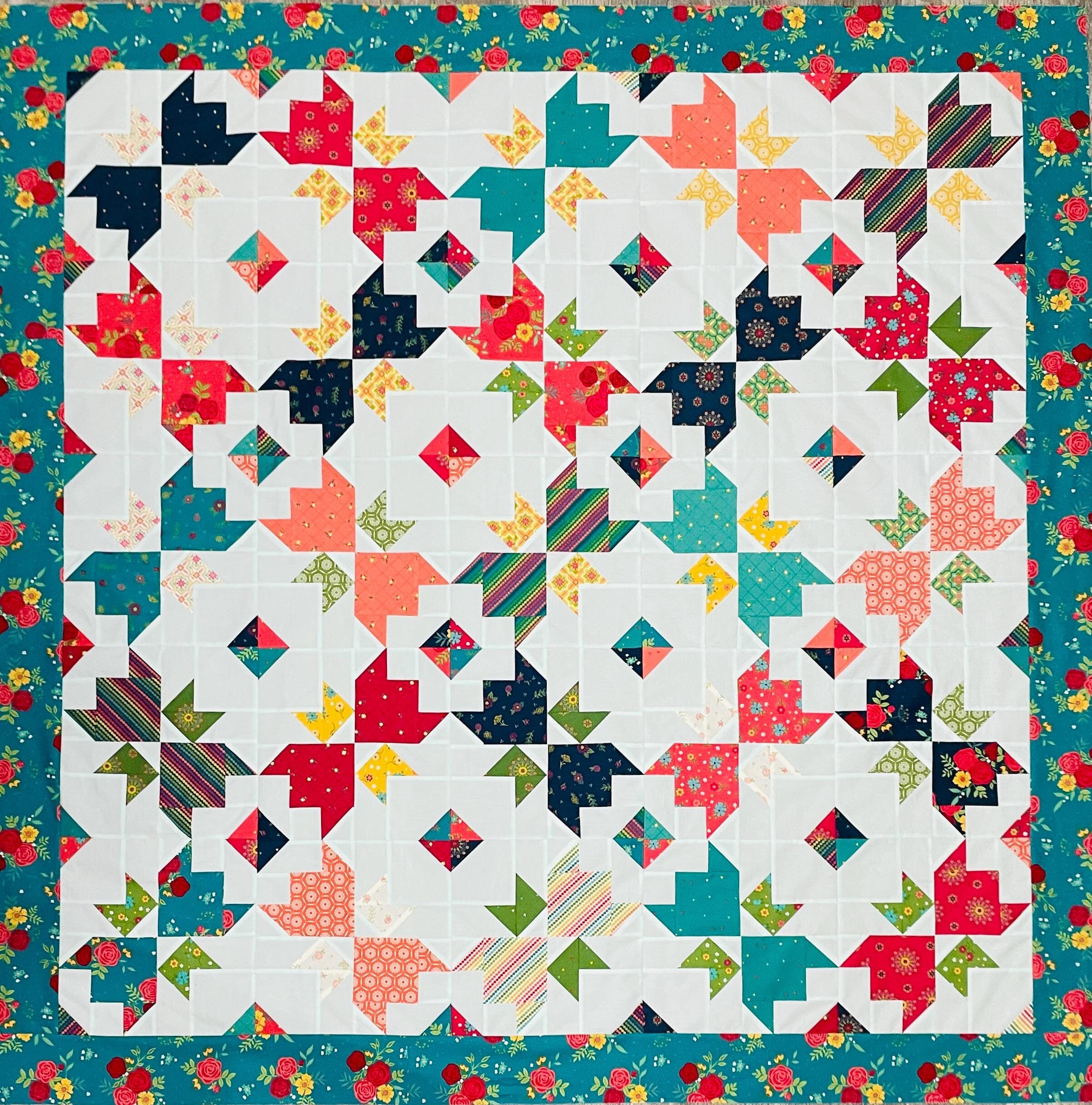Tulip Two-step Quilt Pattern (PRINT Version Mailed to You) - Etsy