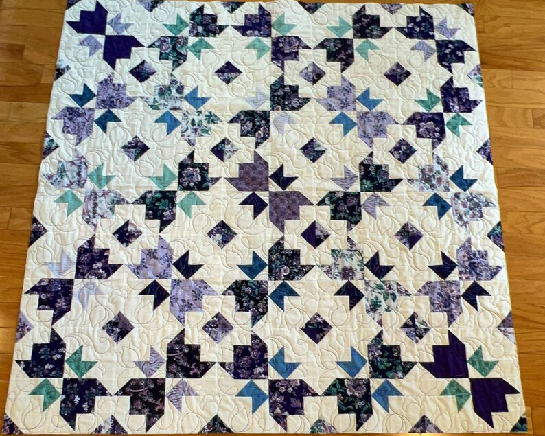 Tulip Two-step Quilt Pattern PDF - Etsy