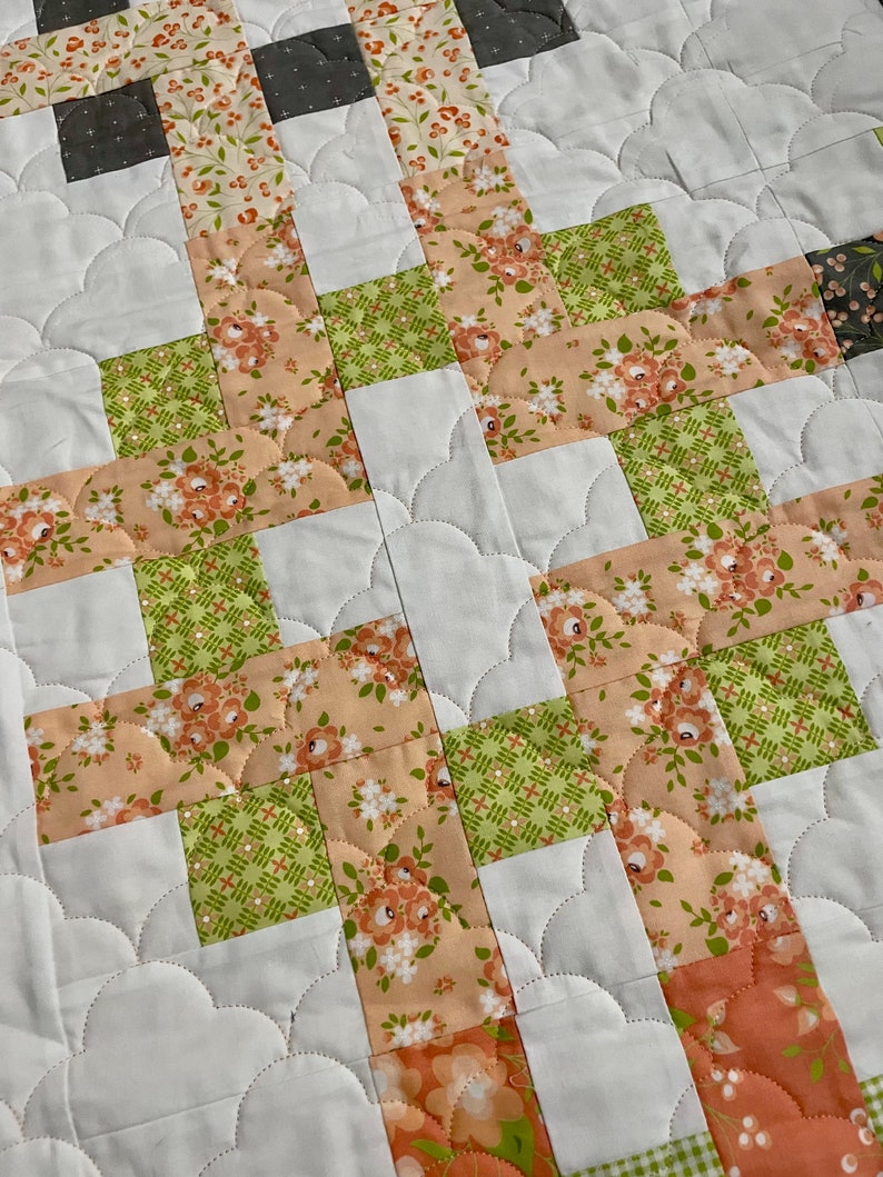 Garden Glimpse Quilt Pattern (print Version Mailed to You) - Etsy