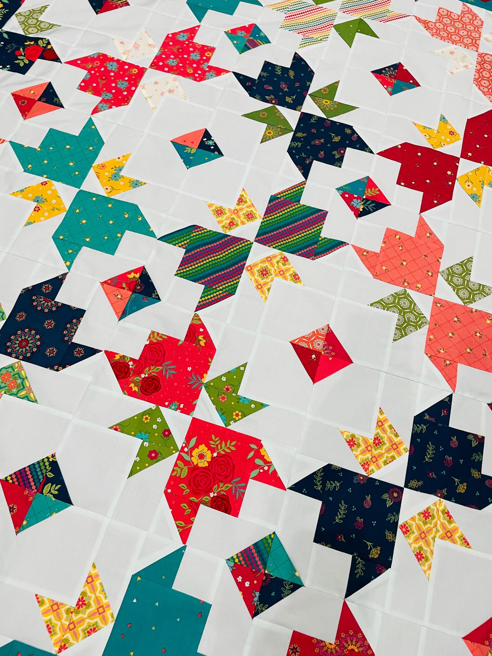 Tulip Two-step Quilt Pattern PDF - Etsy