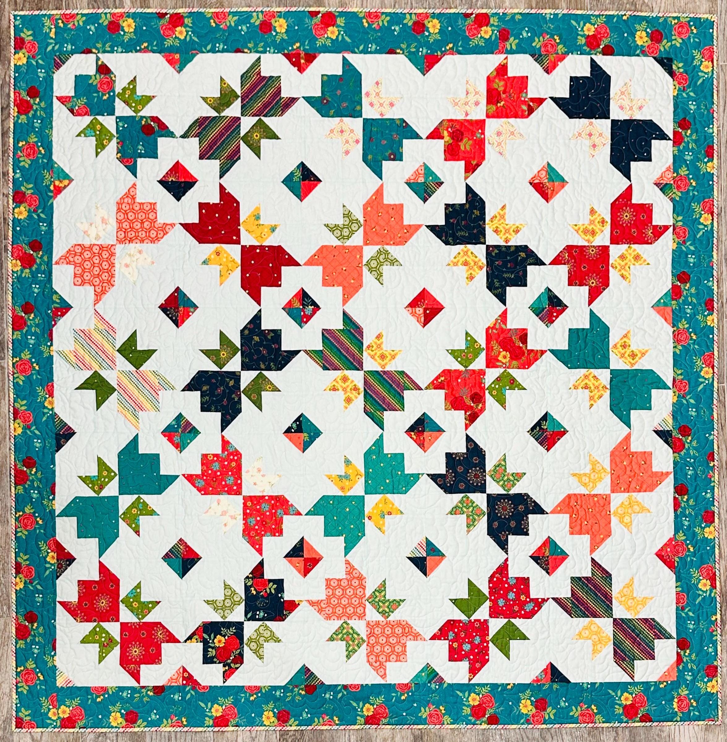 Tulip Two-step Quilt Pattern PDF - Etsy