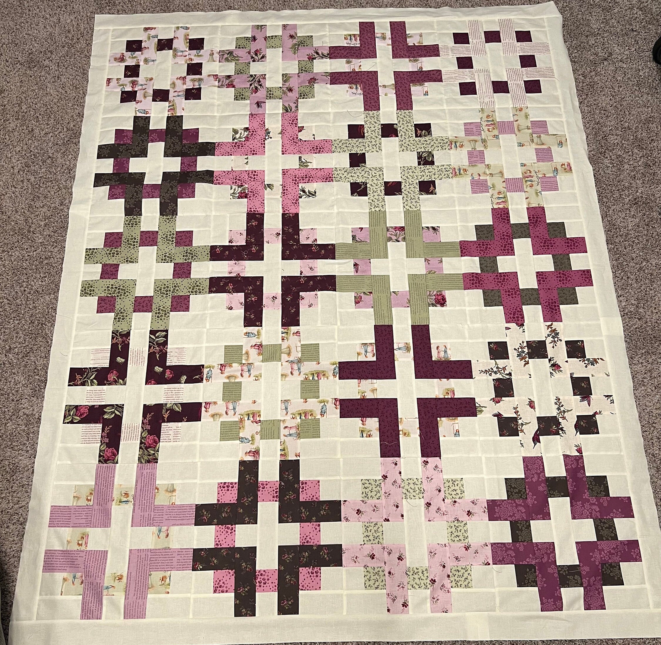 Garden Glimpse PDF Quilt Pattern - Etsy